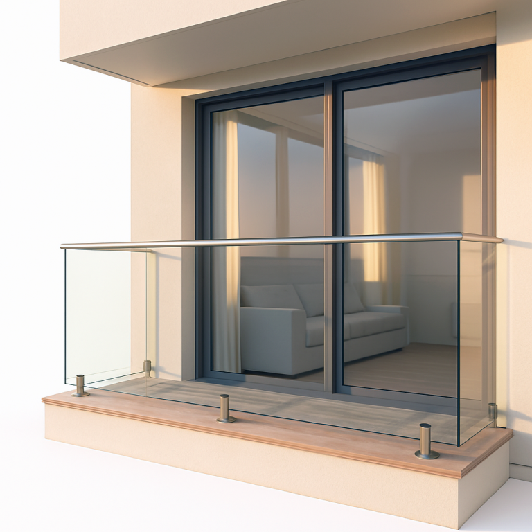 Barandas de Vidrio Laminado a medida – GRUPO TAPIA | Desarrollos ...